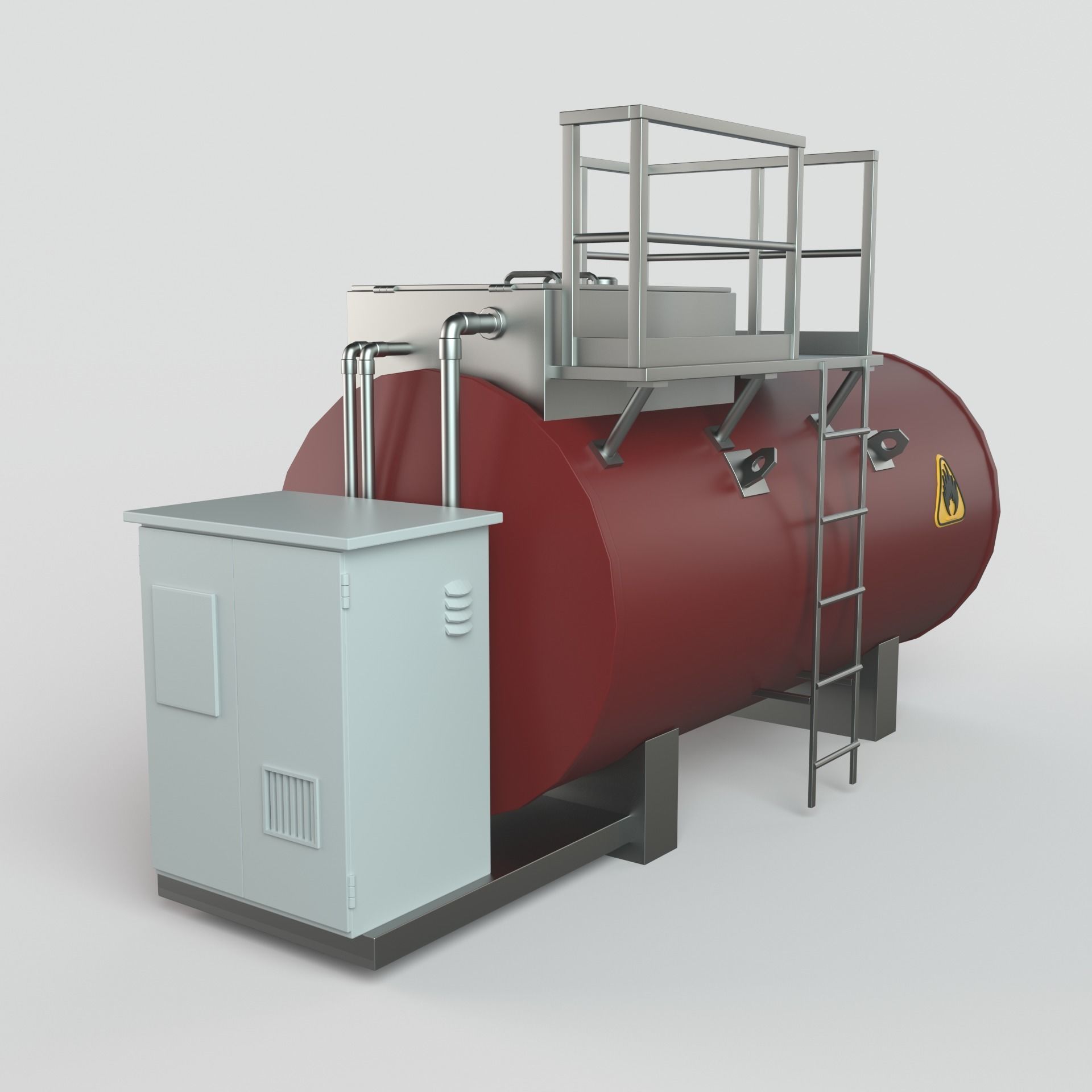 Storage Tank 3D model | CGTrader