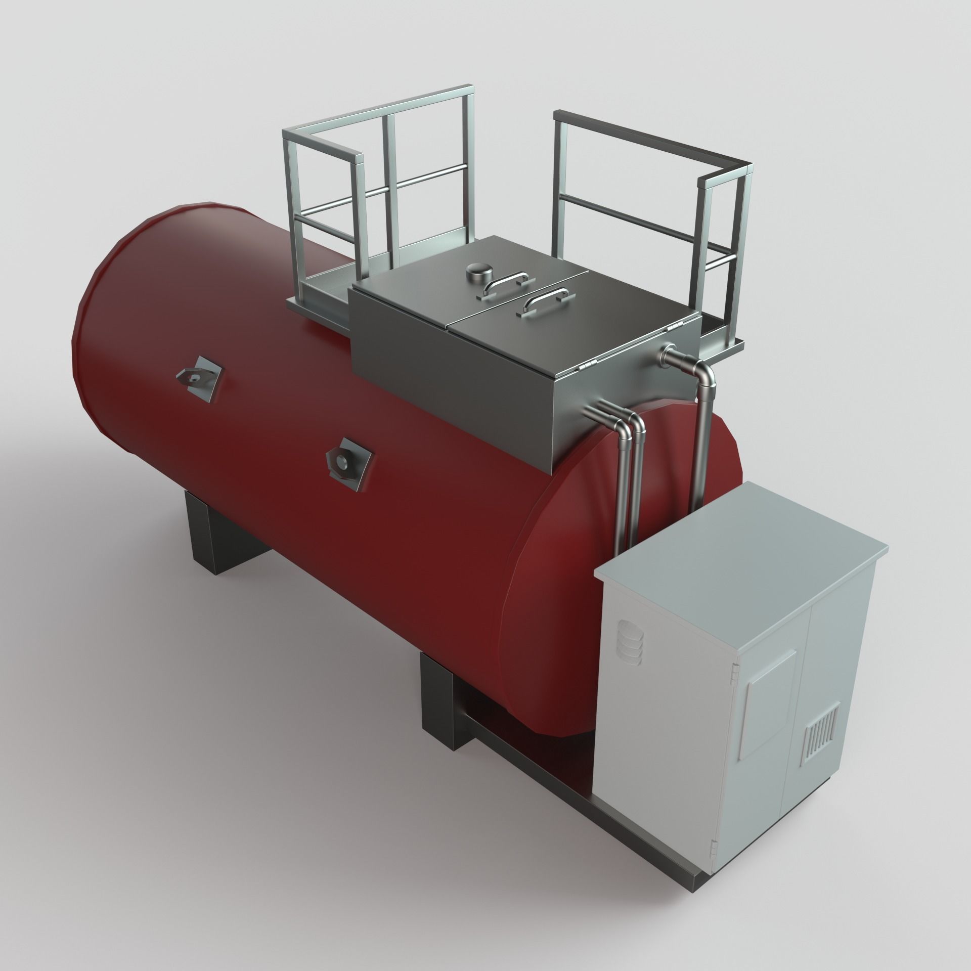 Storage Tank 3D model | CGTrader