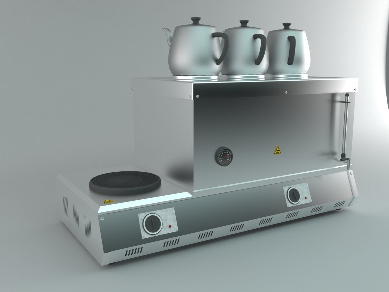 Tea Boiler kazan 3D model | CGTrader