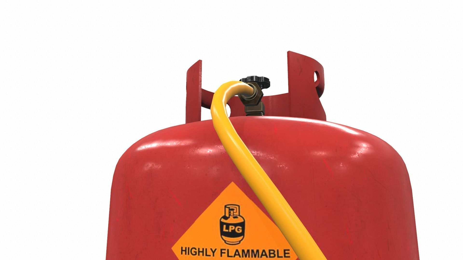 Gas cylinder tank L2 3D model | CGTrader