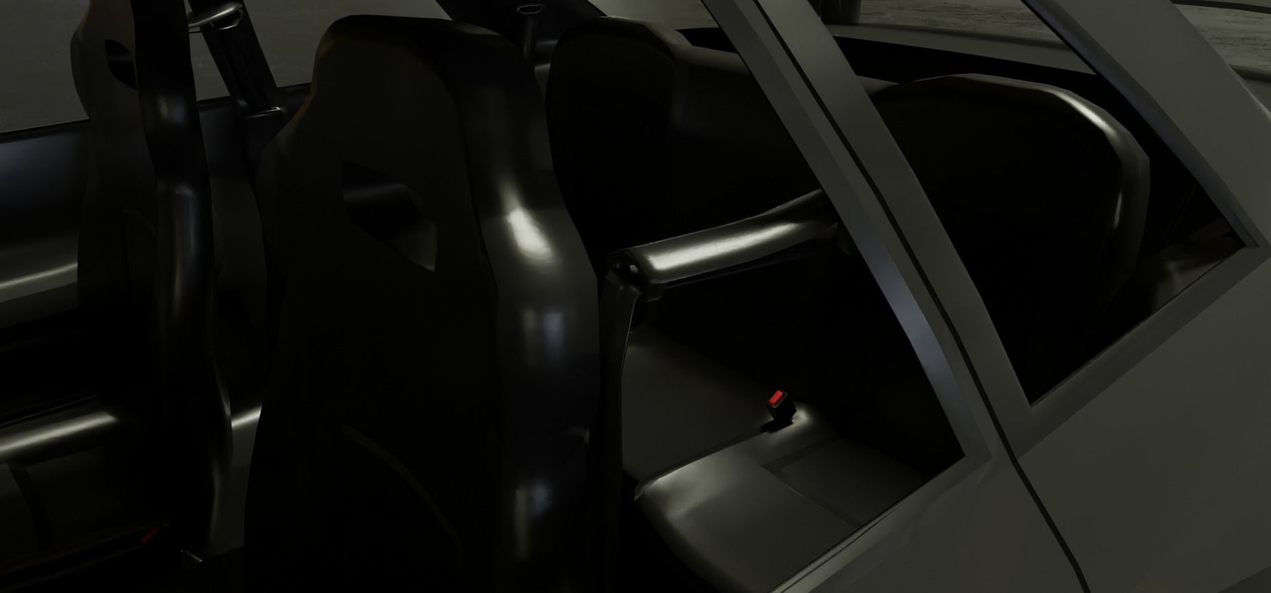 3D model Nissan Skyline GTR R32 Interior Game Ready VR / AR / low-poly ...