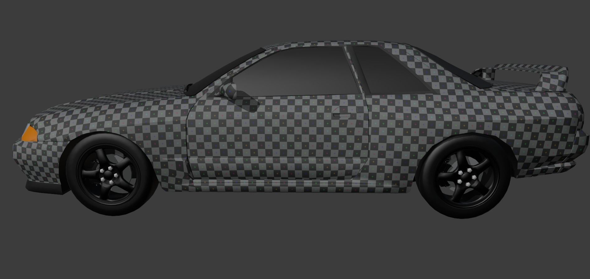 3D model Nissan Skyline GTR R32 Interior Game Ready VR / AR / low-poly ...