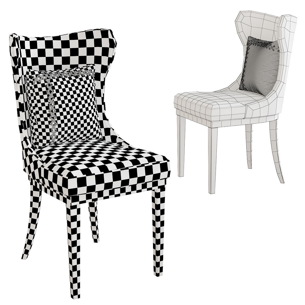 3D model GOLD CONFORT JANE JANE 3d model VR / AR / low-poly | CGTrader