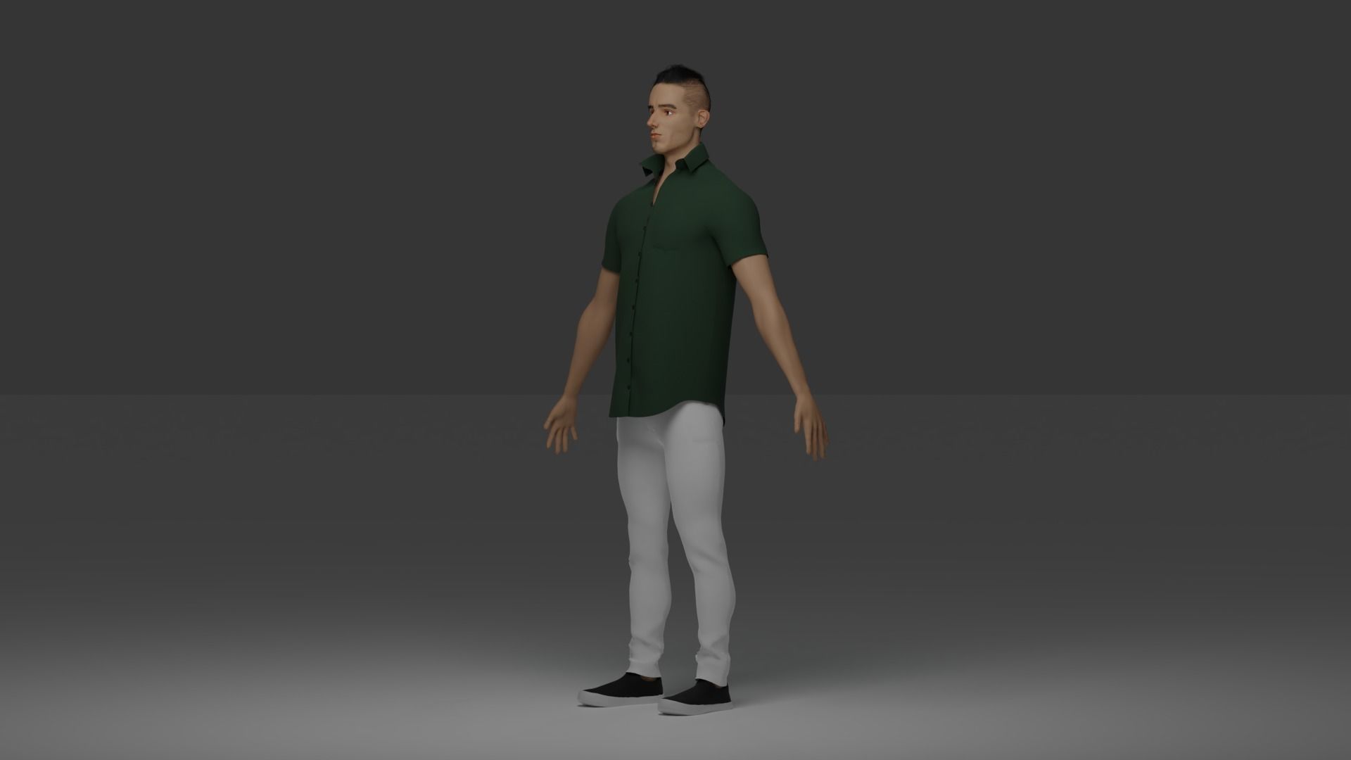 Digital Human Male 001 free 3D model | CGTrader