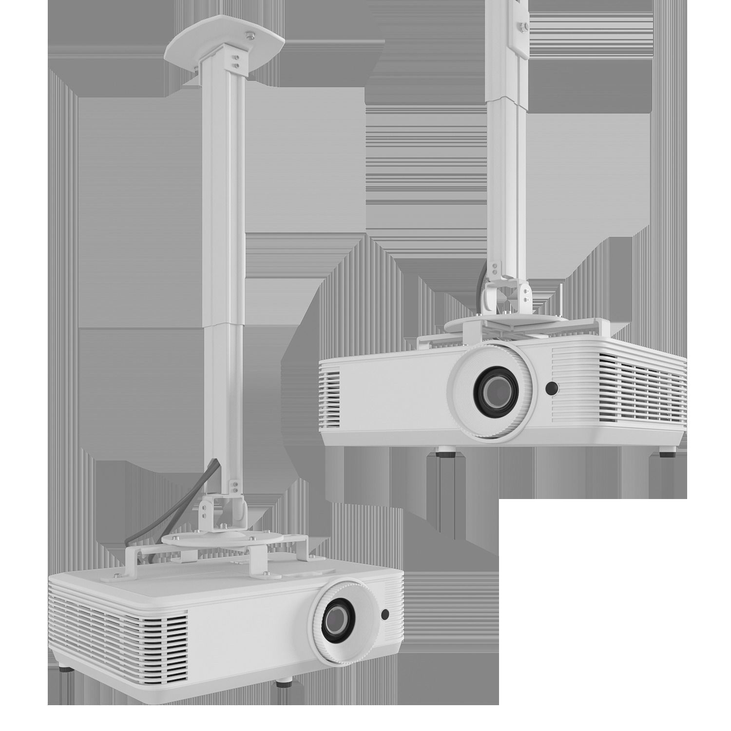 3D model Projector two projectors VR / AR / low-poly | CGTrader