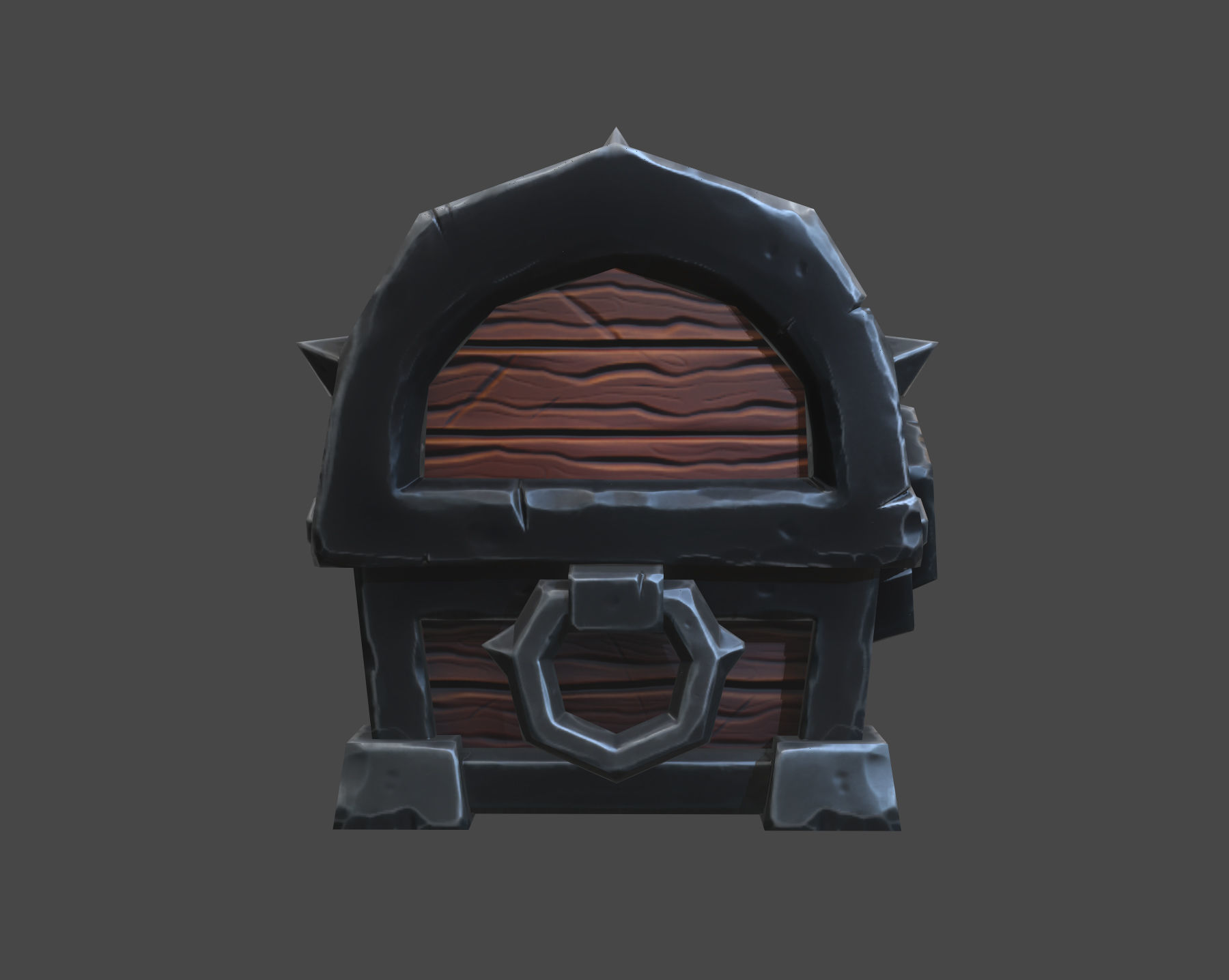 3D model Fantasy Stylized Chest VR / AR / low-poly | CGTrader