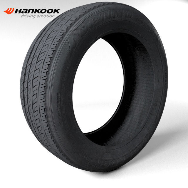 Tire Hankook free 3D model | CGTrader