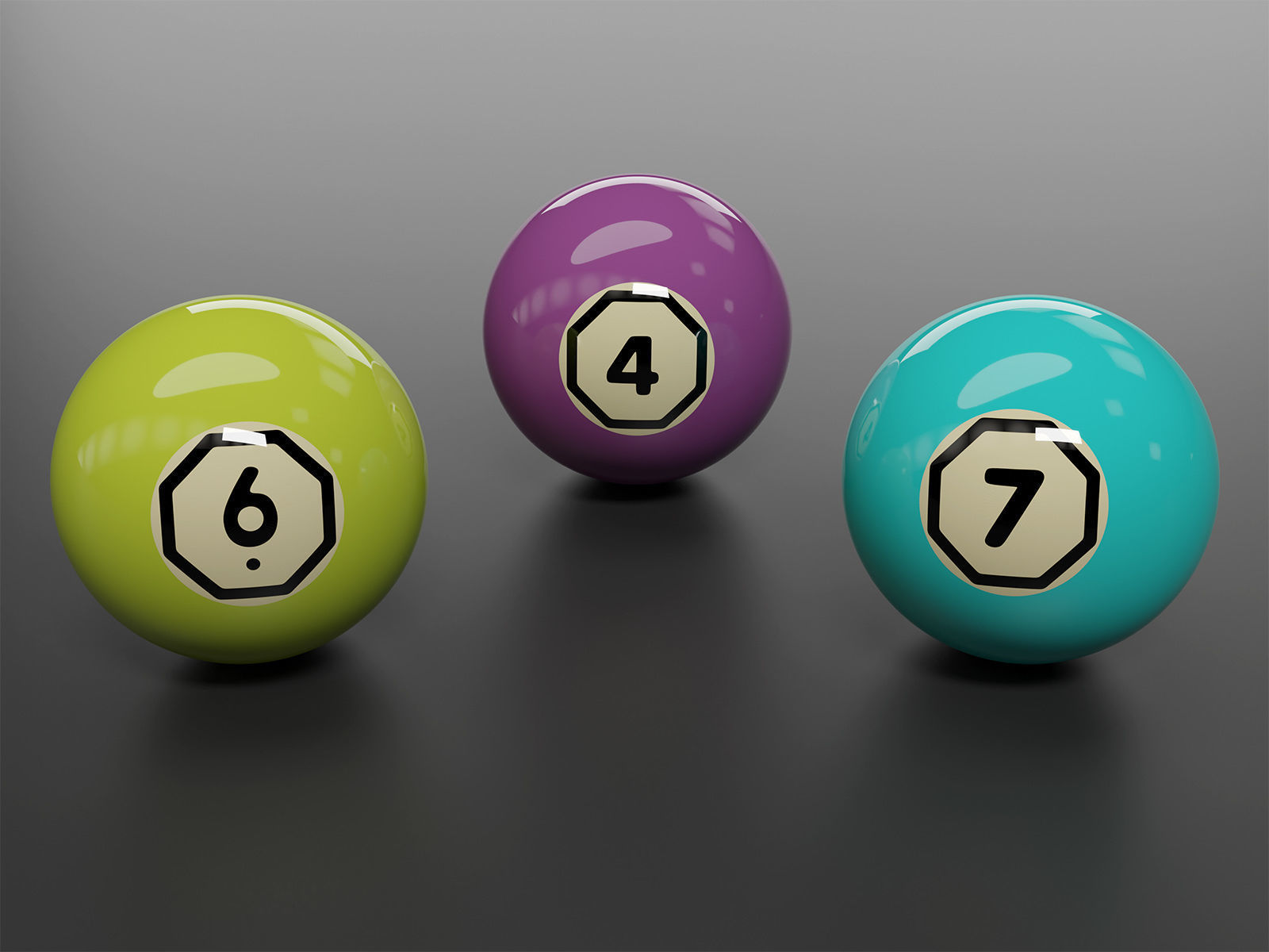 Pool Billiards Cyclop Hyperion Tournament Pro TV Balls 3D model | CGTrader