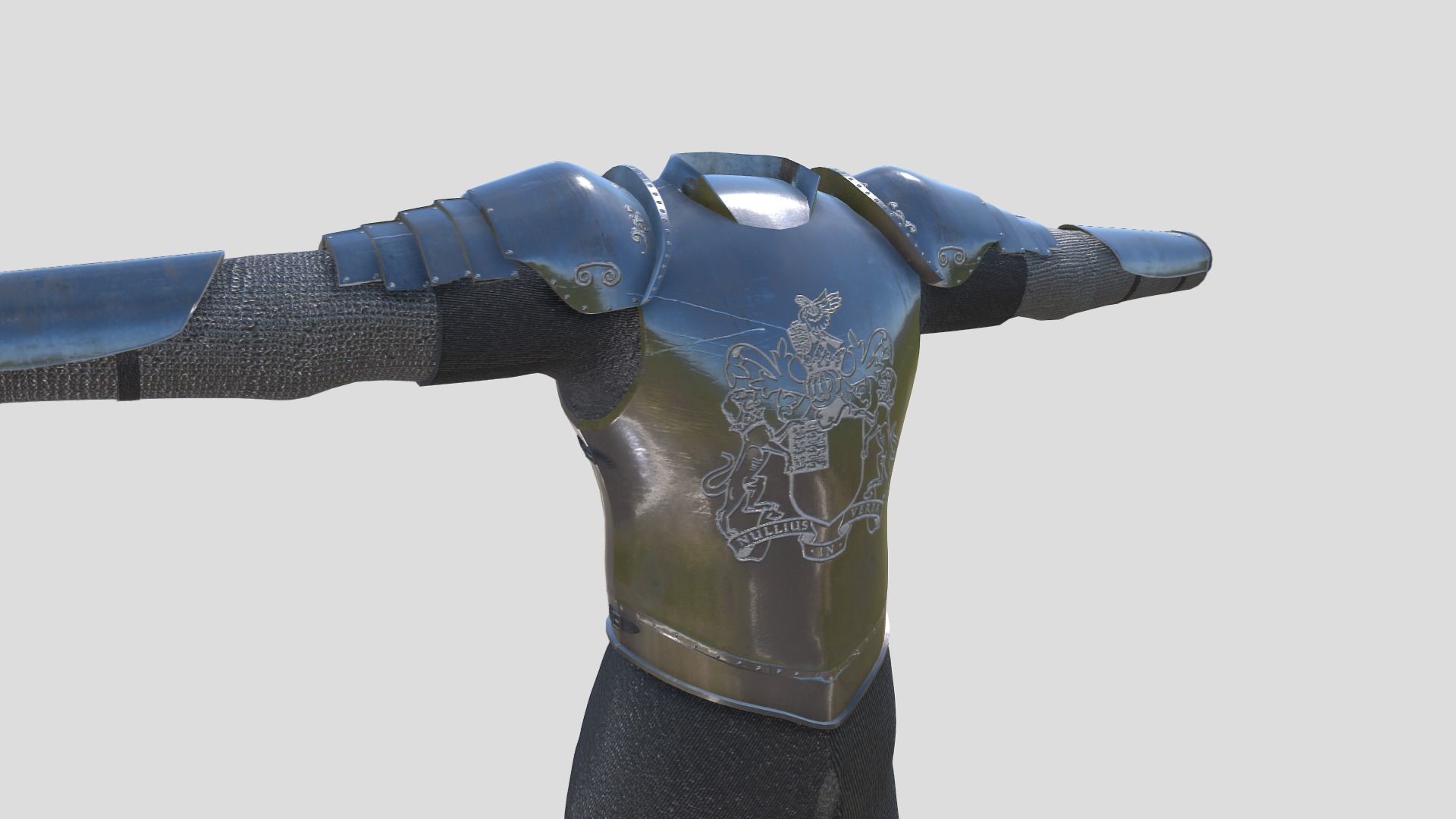 3D model Medieval Armour VR / AR / low-poly | CGTrader