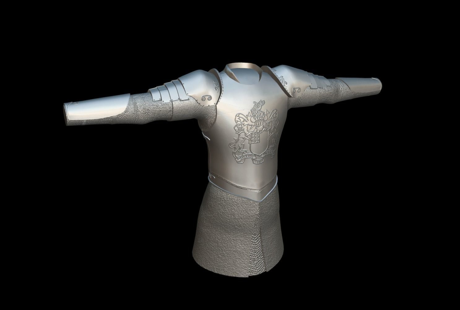 3D model Medieval Armour VR / AR / low-poly | CGTrader