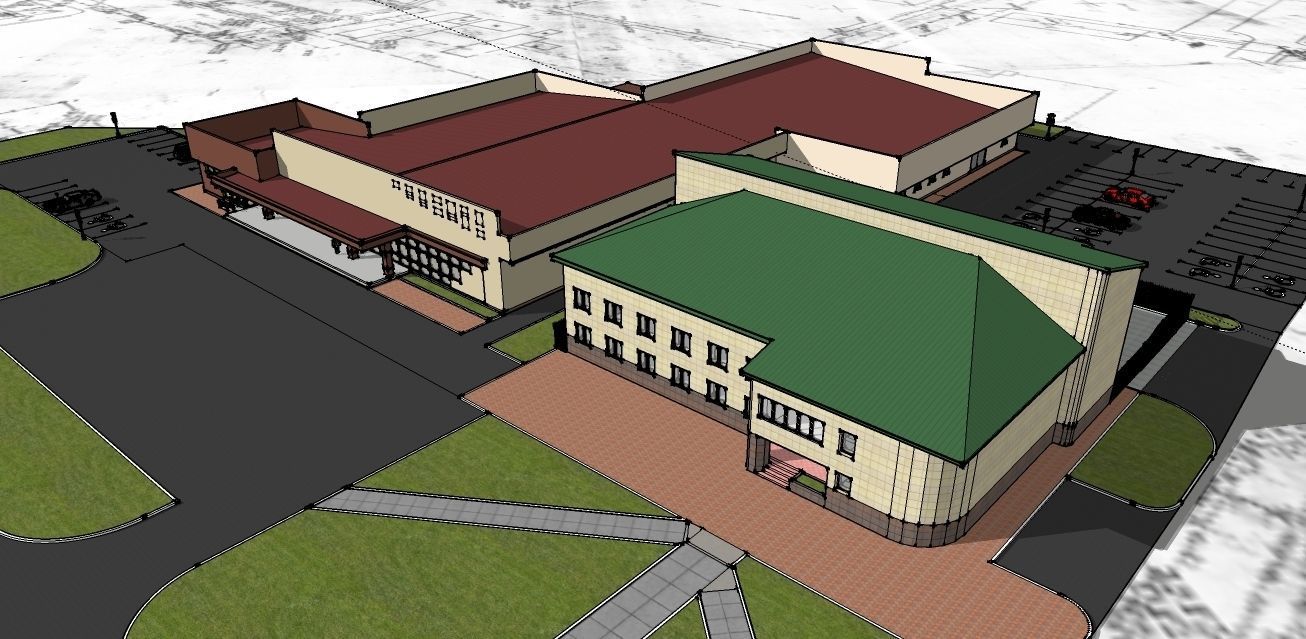 shopping center 3D model | CGTrader