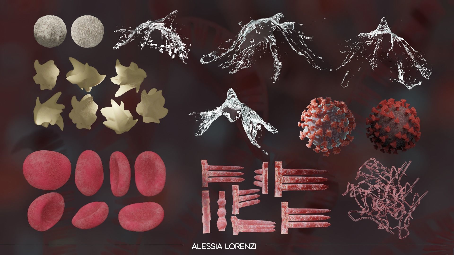 fluids pack 3D model | CGTrader