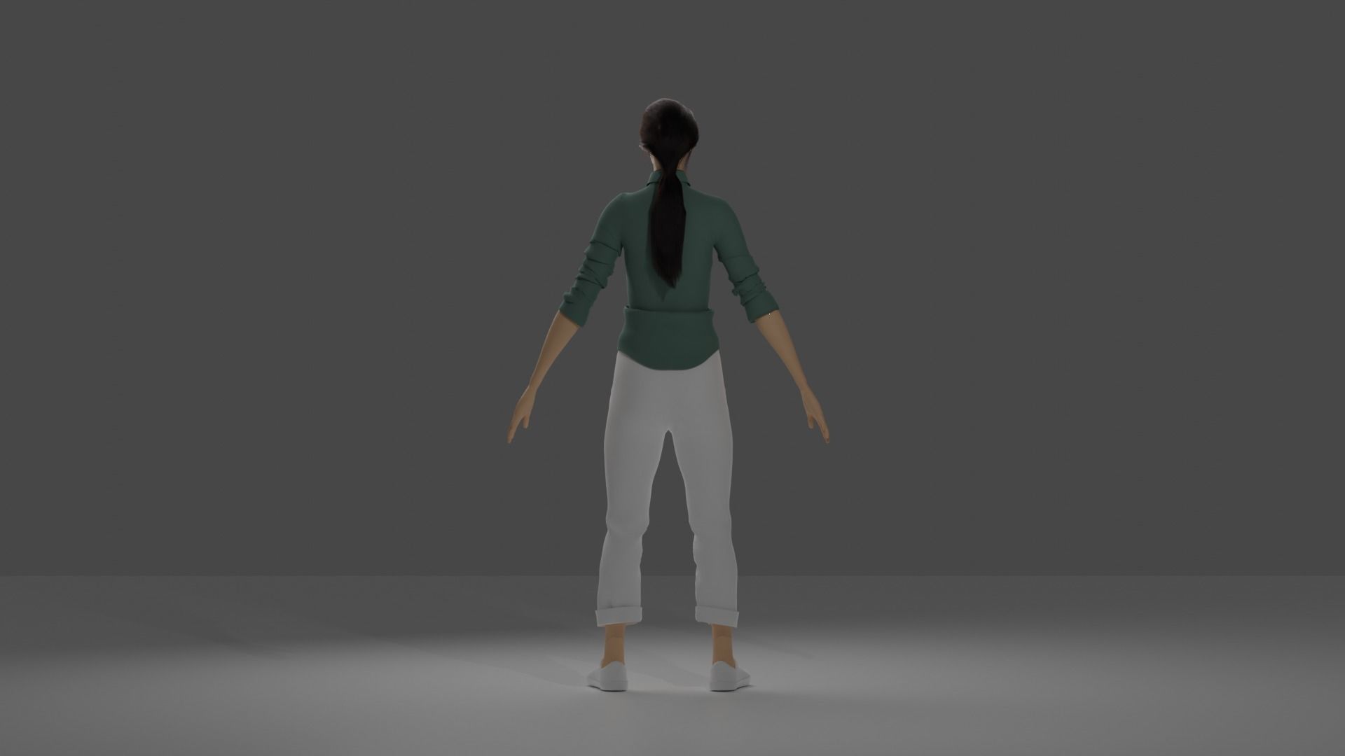 Digital Human Female 002 free 3D model | CGTrader