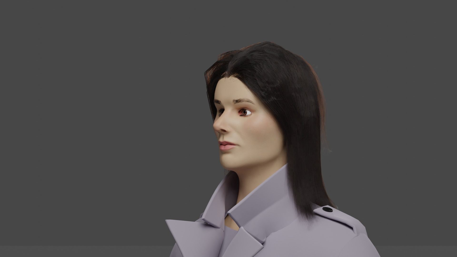 Digital Human Female 003 free 3D model | CGTrader