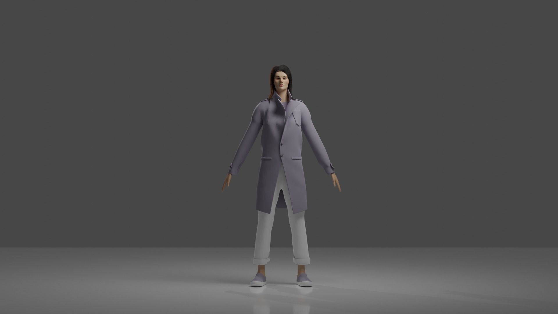 Digital Human Female 003 free 3D model | CGTrader