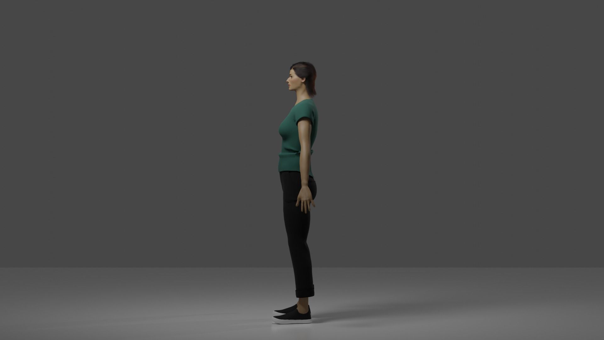 Digital Human Female 004 free 3D model | CGTrader