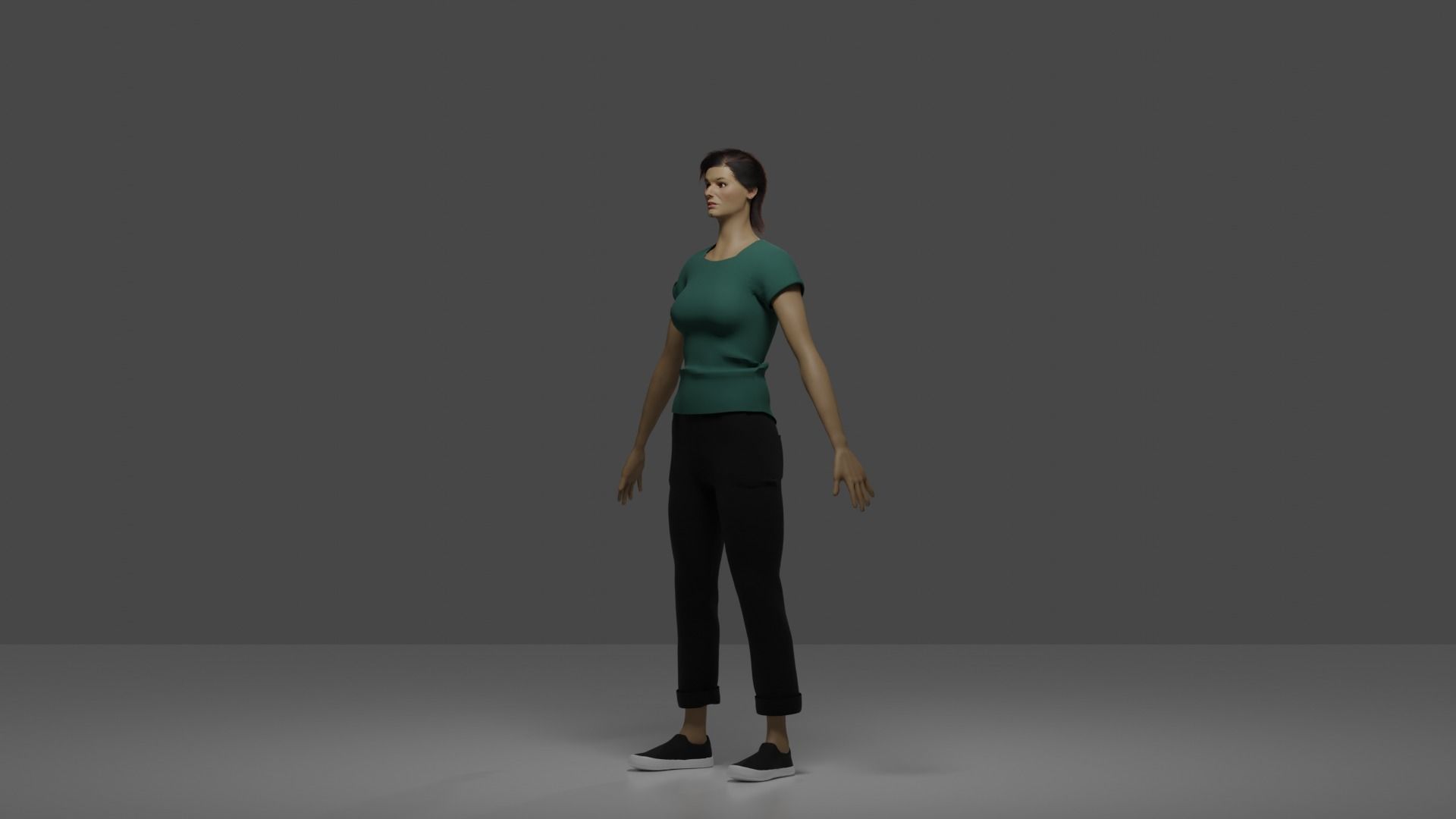 Digital Human Female 004 free 3D model | CGTrader