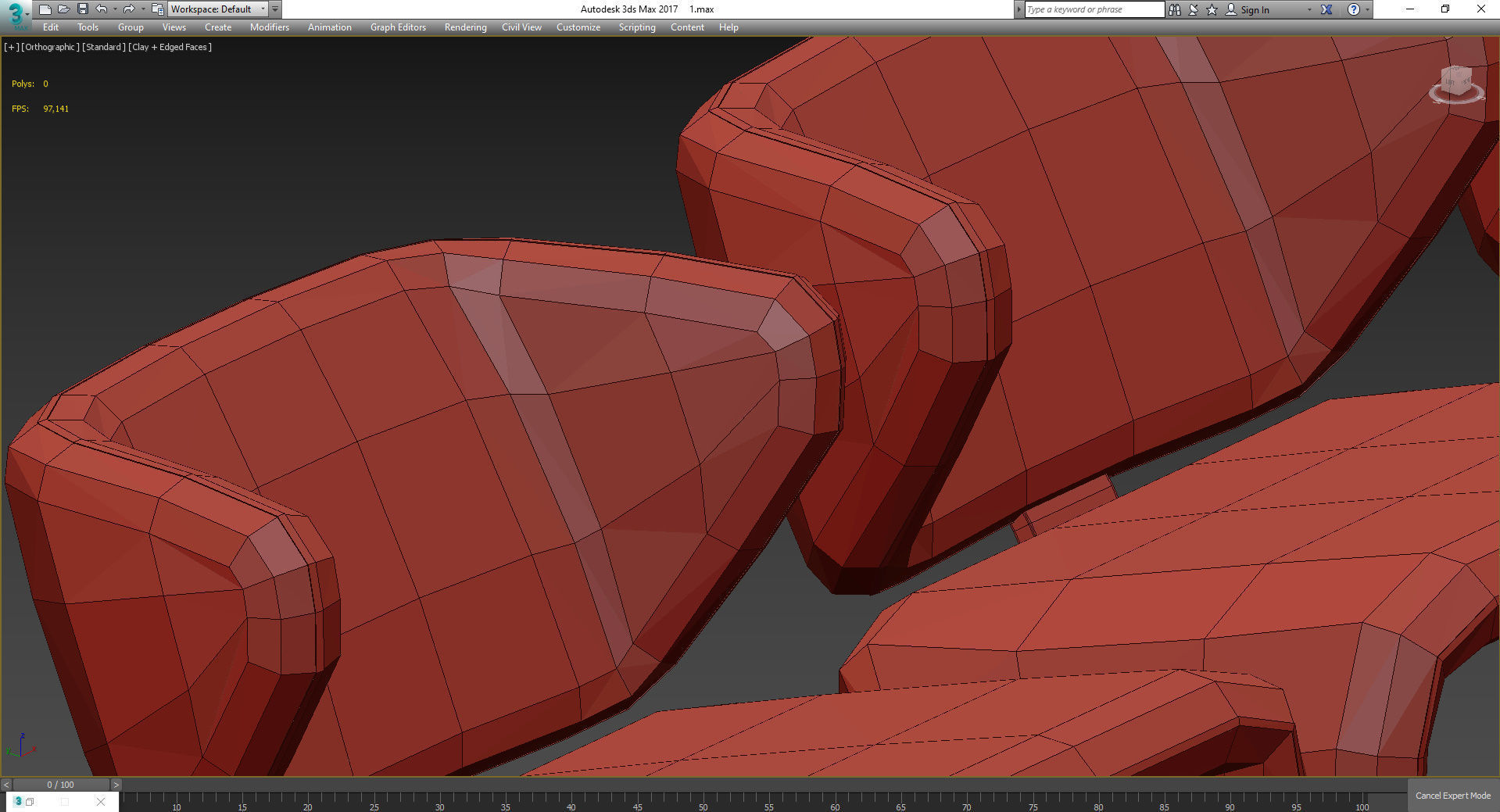 3D model Vector chair By Marcin Laskowski 3d model VR / AR / low-poly ...
