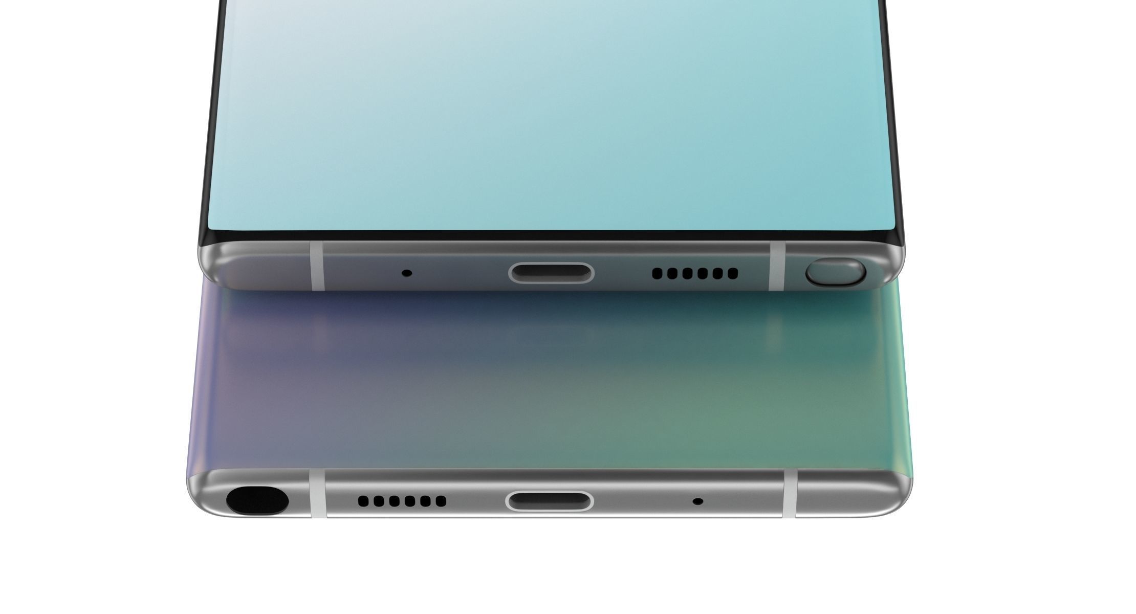 Samsung Galaxy Note 10 Plus Aura Glow 3D model | CGTrader