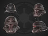 Custom Death Trooper helmet 3D model | CGTrader