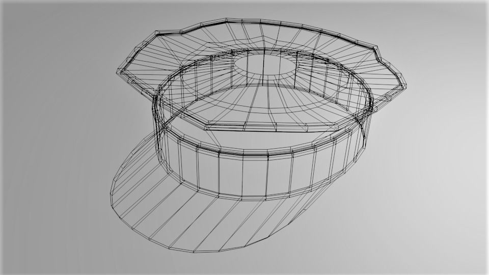 Utility Cap 3D model | CGTrader