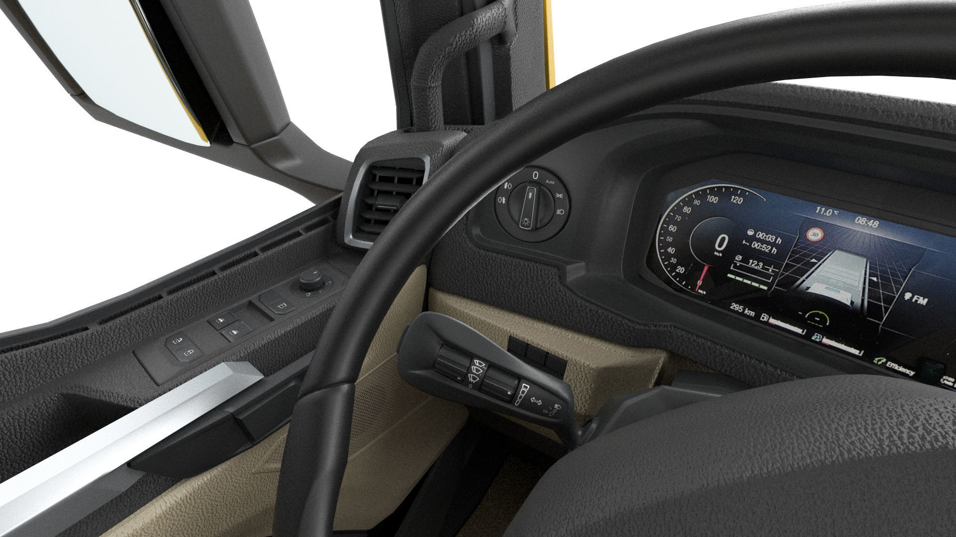 Man TGX 2020 with interior 3D model | CGTrader