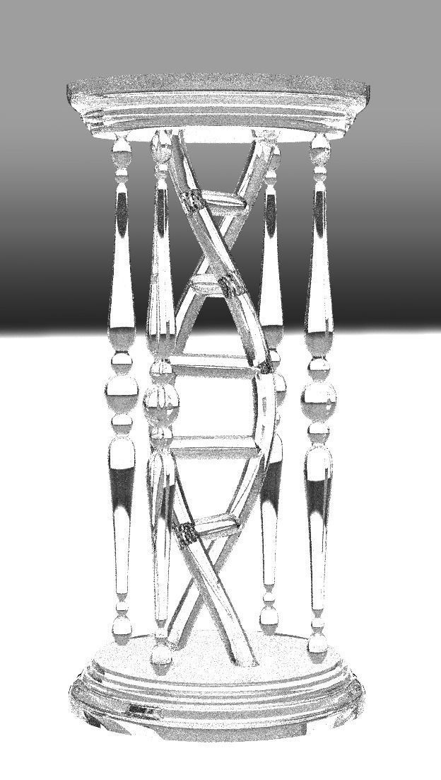 3D DNA Hourglass Environment Prop | CGTrader