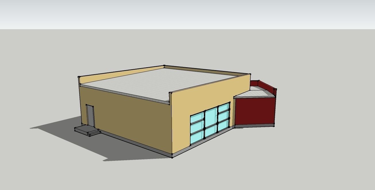 mini shop free 3D model | CGTrader