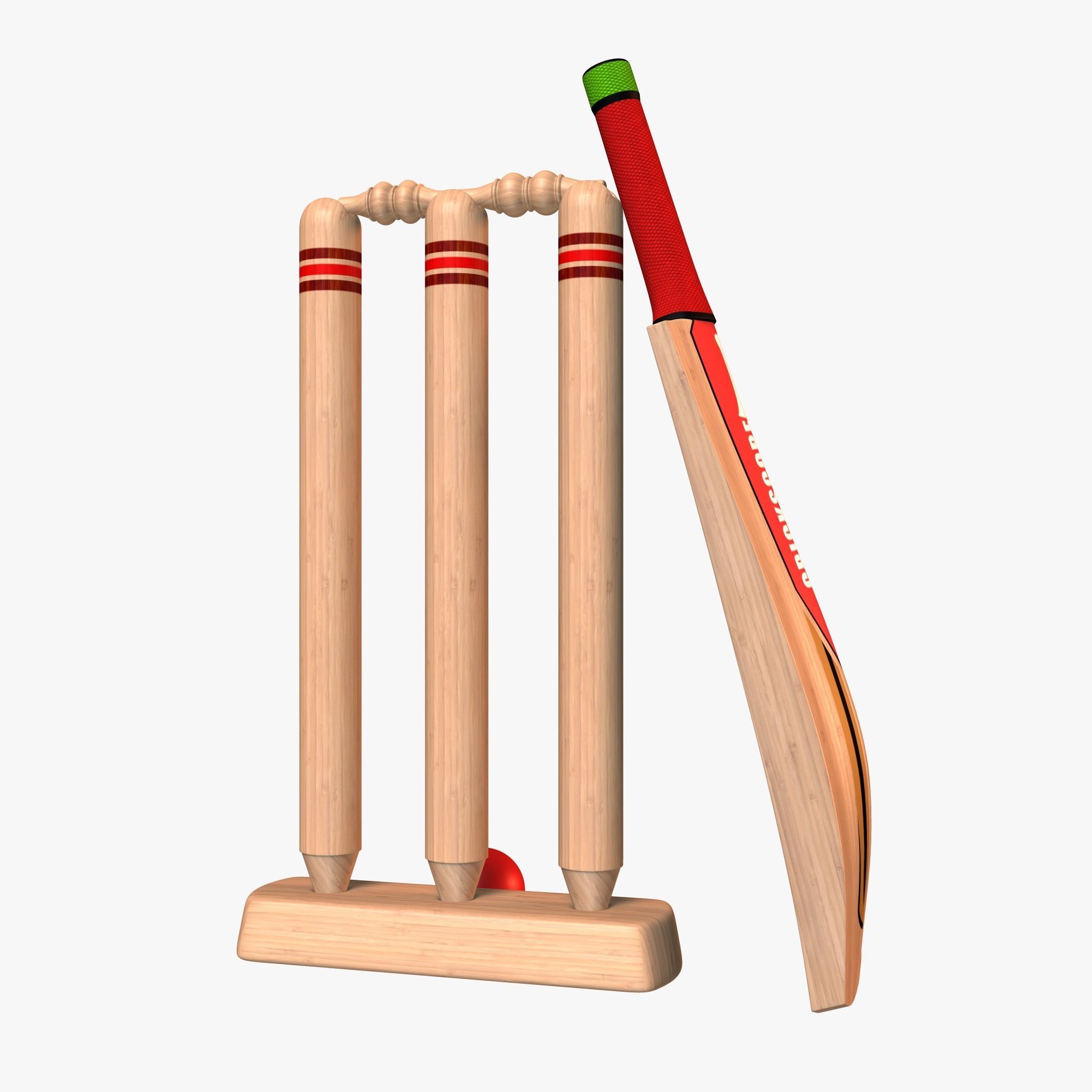 3D model Cricket Kit Collection VR / AR / low-poly | CGTrader