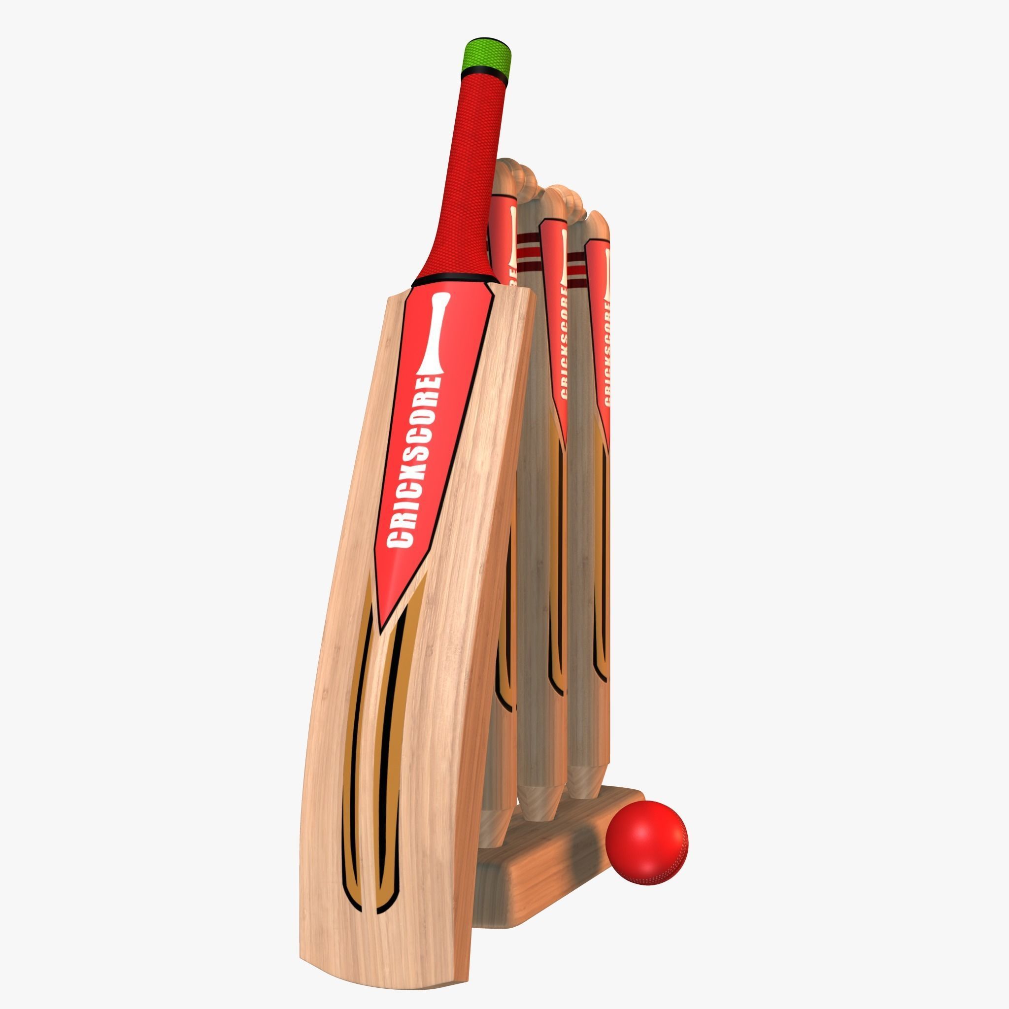 3D model Cricket Kit Collection VR / AR / low-poly | CGTrader
