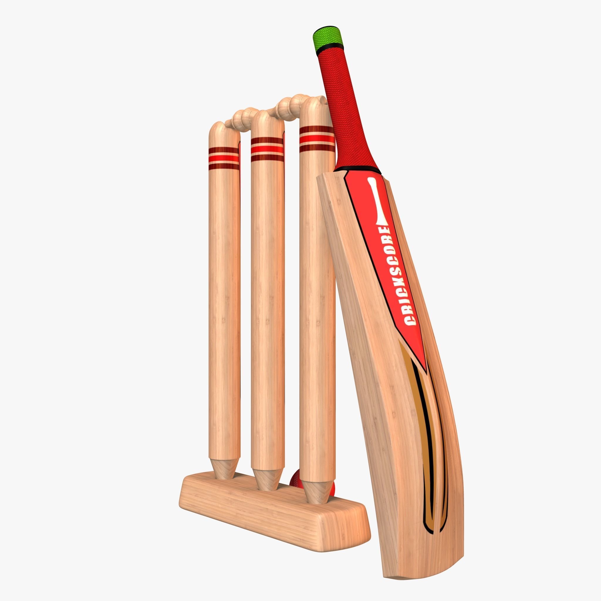 3D model Cricket Kit Collection VR / AR / low-poly | CGTrader