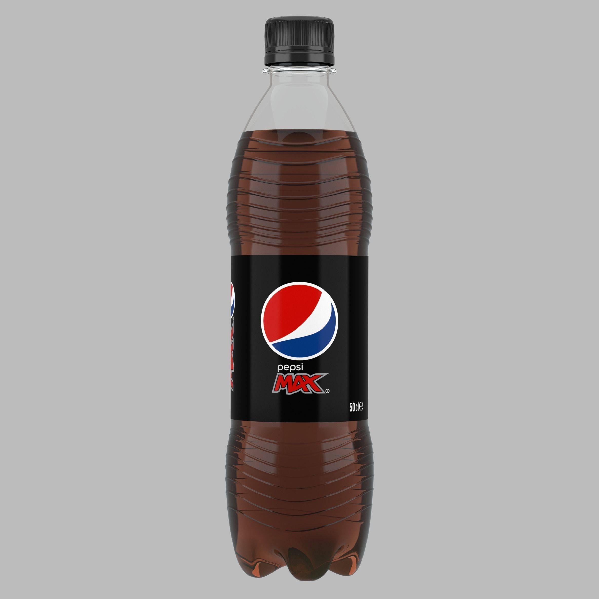Pepsi Max Soda Bottle 50 CL 3D model packaging 3D model | CGTrader