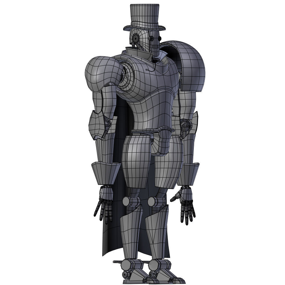 3D model Steampunk Robot VR / AR / low-poly | CGTrader
