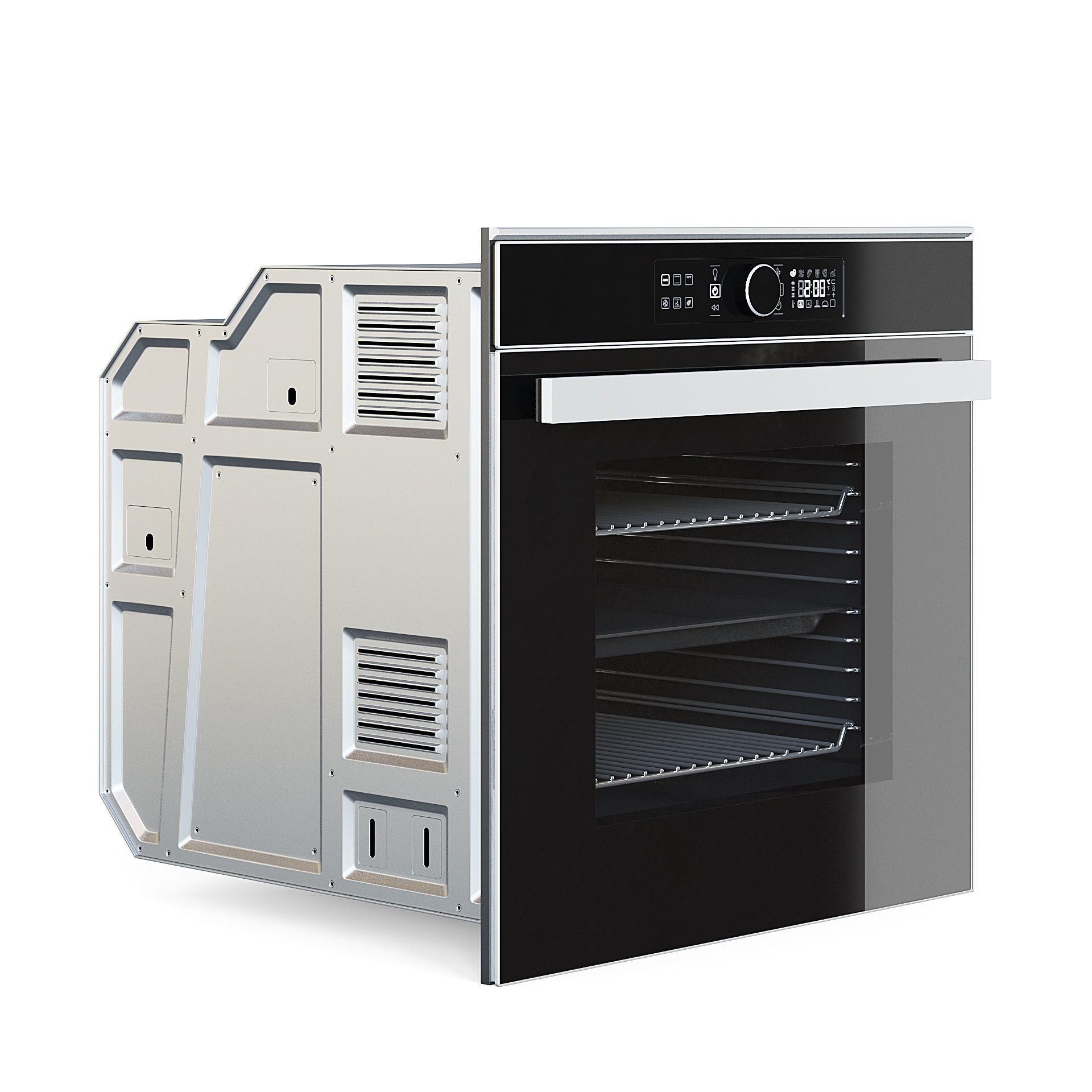 Oven 3D Model 3D model MAX OBJ FBX C4D BLEND DWG