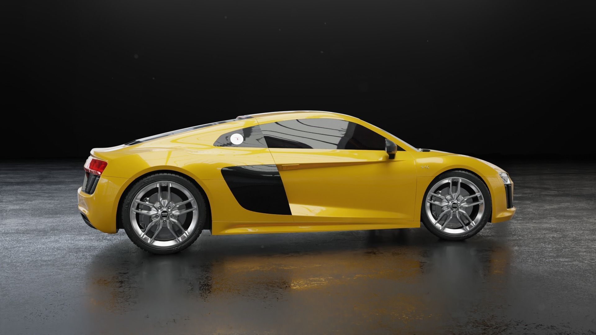 Audi R8 2016 - Rigged 3D model rigged | CGTrader