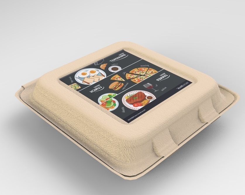 3D model Take away box VR / AR / low-poly | CGTrader