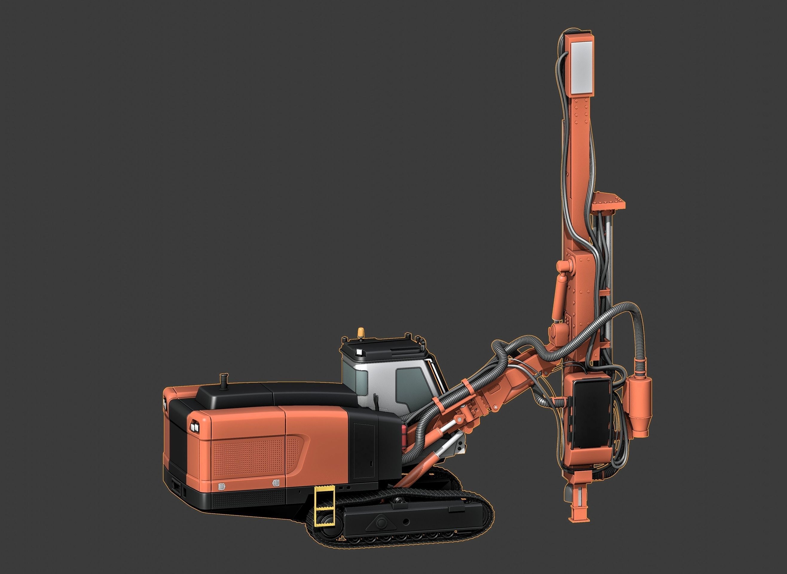 Sandvik Pantera DP1500i CGI version 3D model | CGTrader