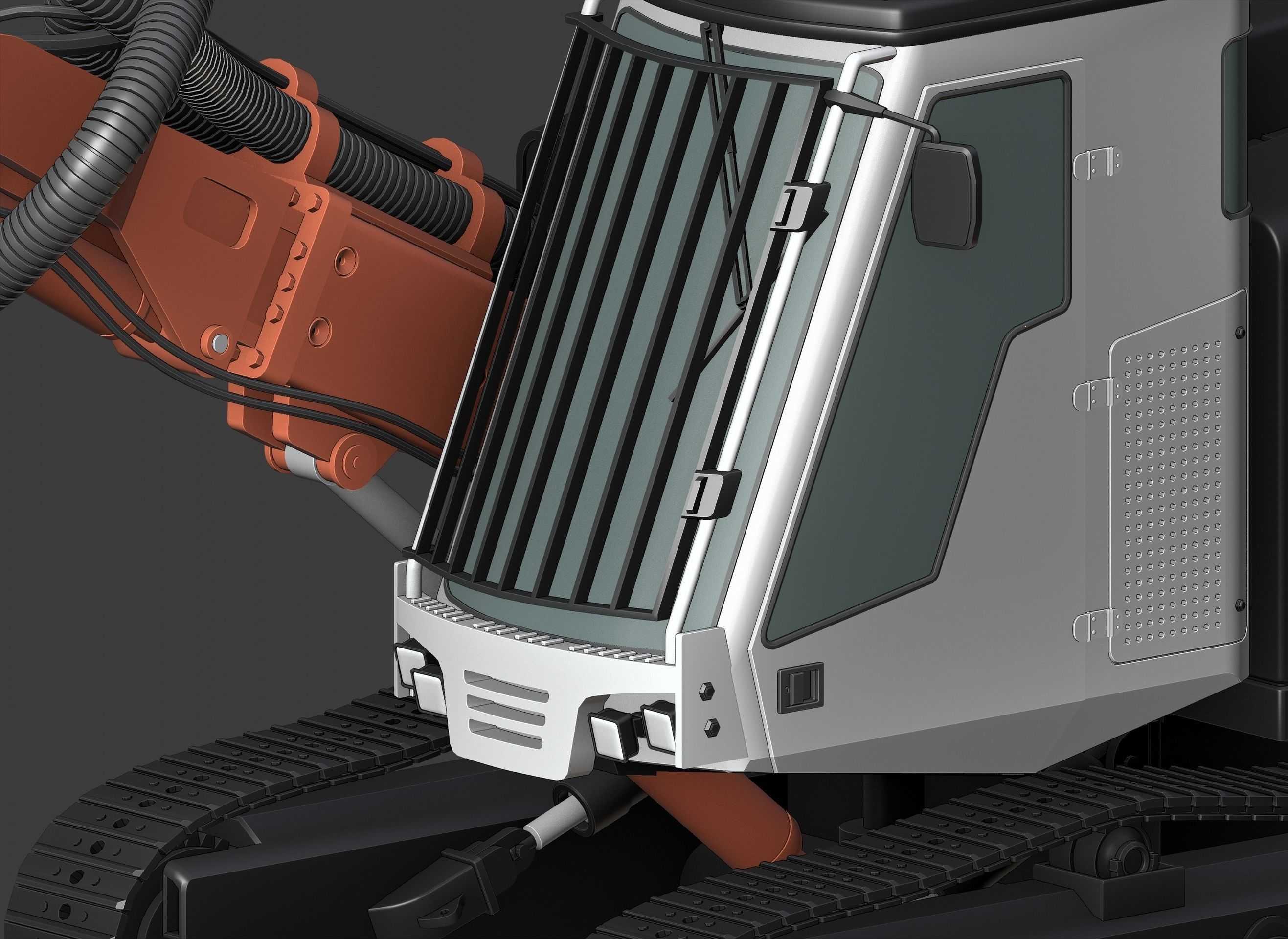 Sandvik Pantera DP1500i CGI version 3D model | CGTrader