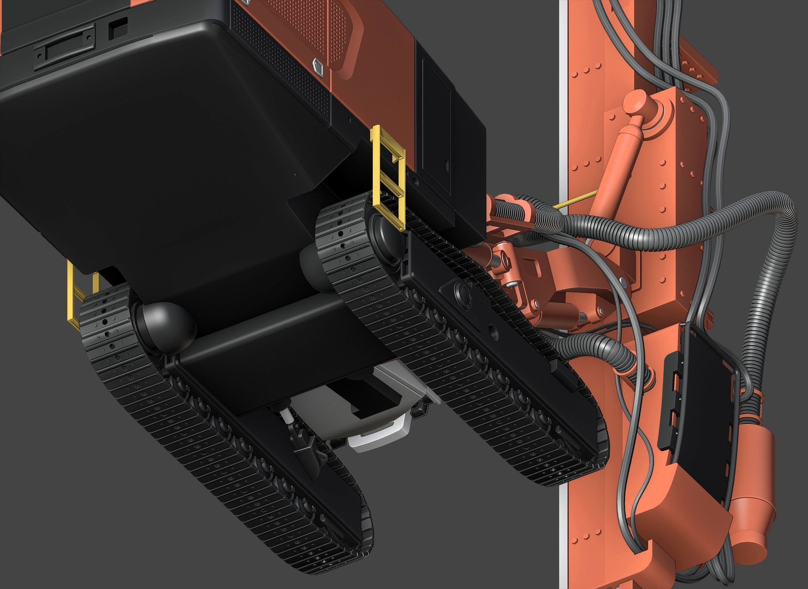 Sandvik Pantera DP1500i CGI version 3D model | CGTrader