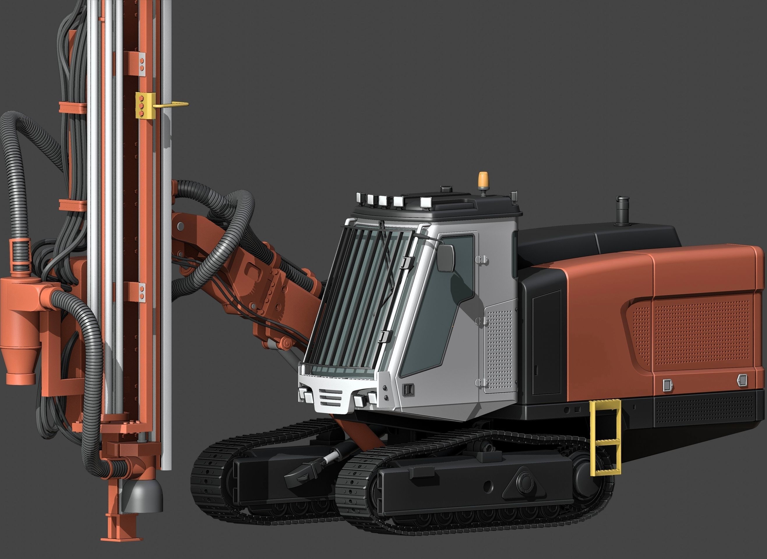 Sandvik Pantera DP1500i CGI version 3D model | CGTrader