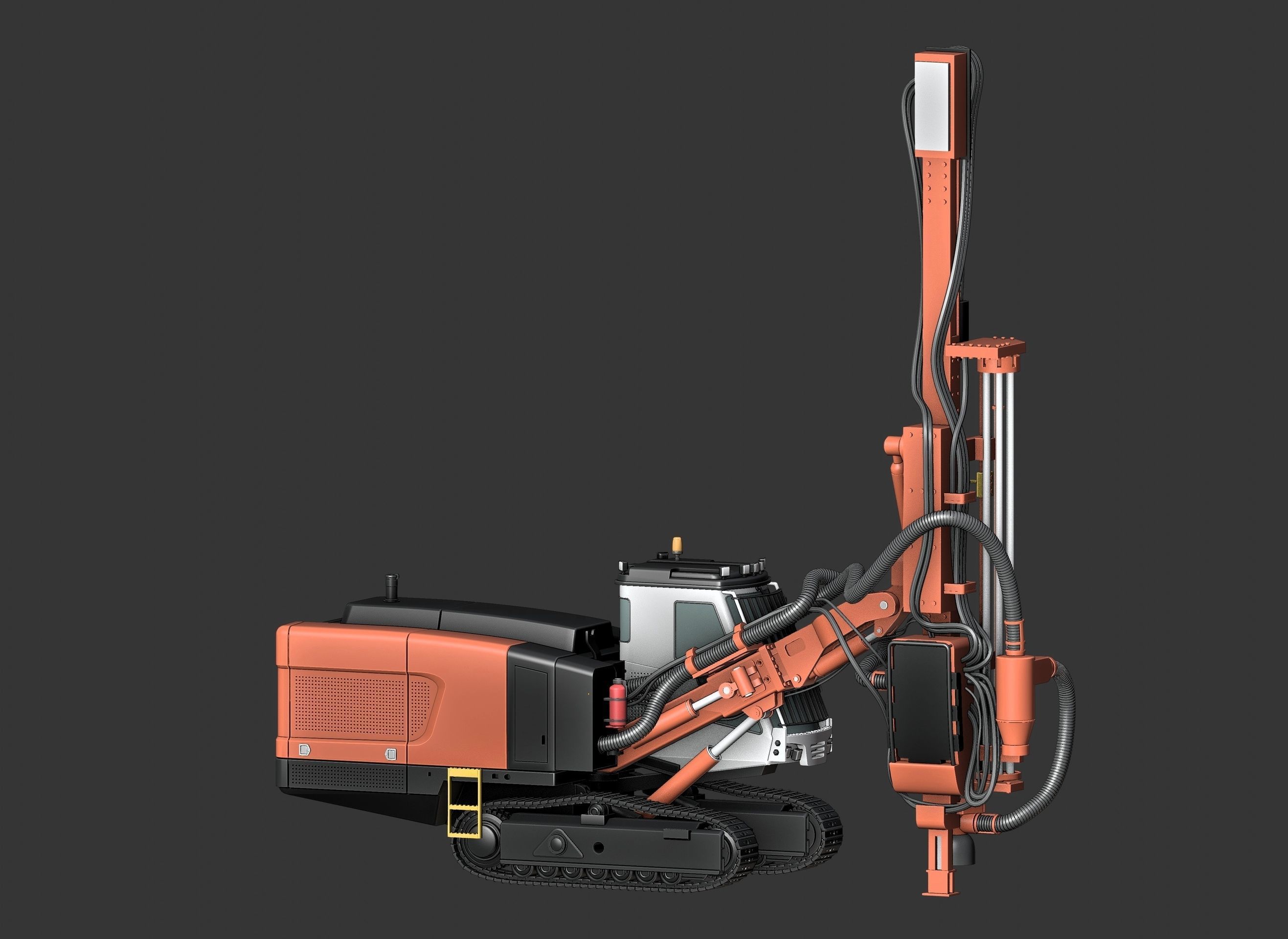 Sandvik Pantera DP1500i CGI version 3D model | CGTrader