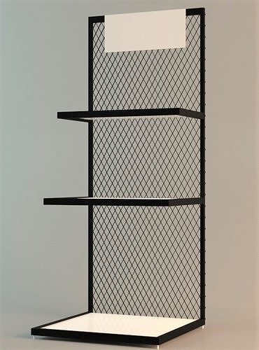 Metal Wall Unit 3D model | CGTrader