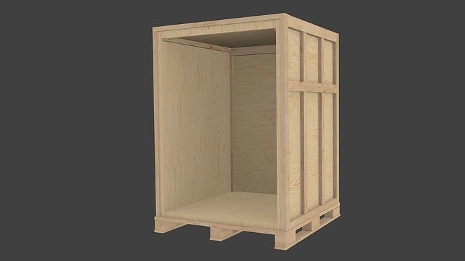 BOX Cargo 3D model | CGTrader