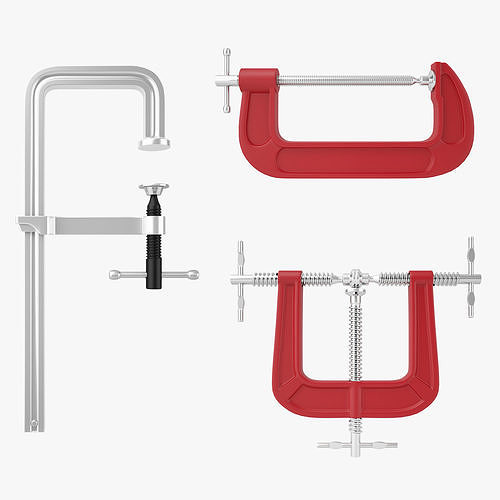 Clamps clamp 3D model | CGTrader