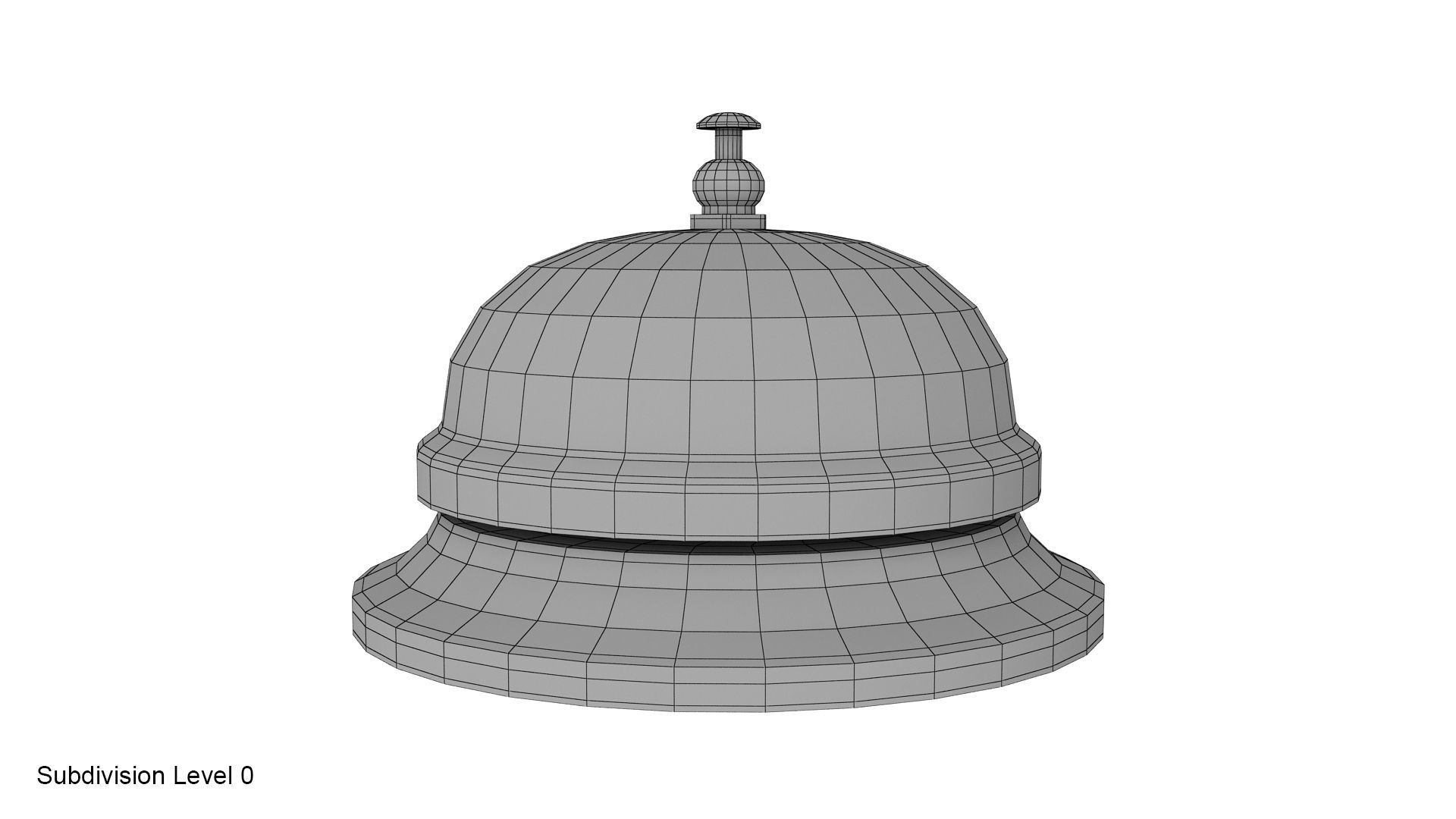 Service bell 3D model | CGTrader