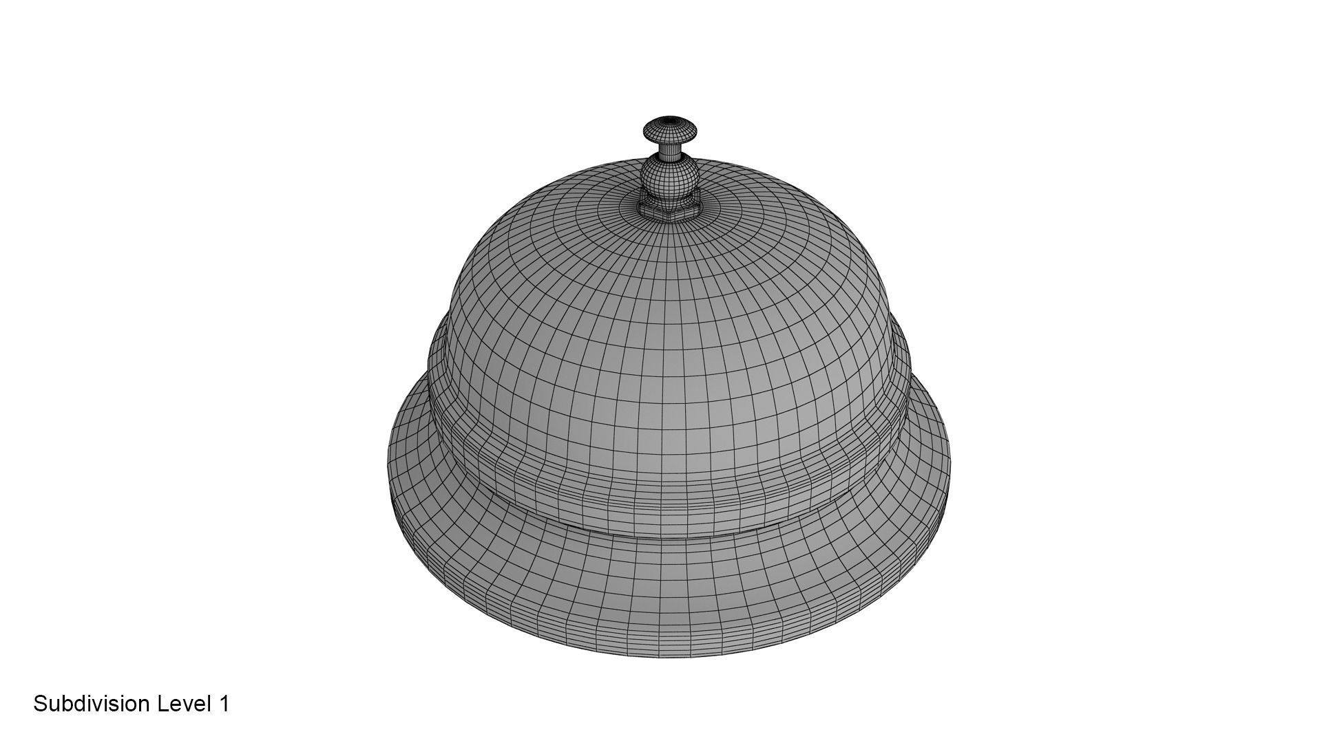 Service bell 3D model | CGTrader
