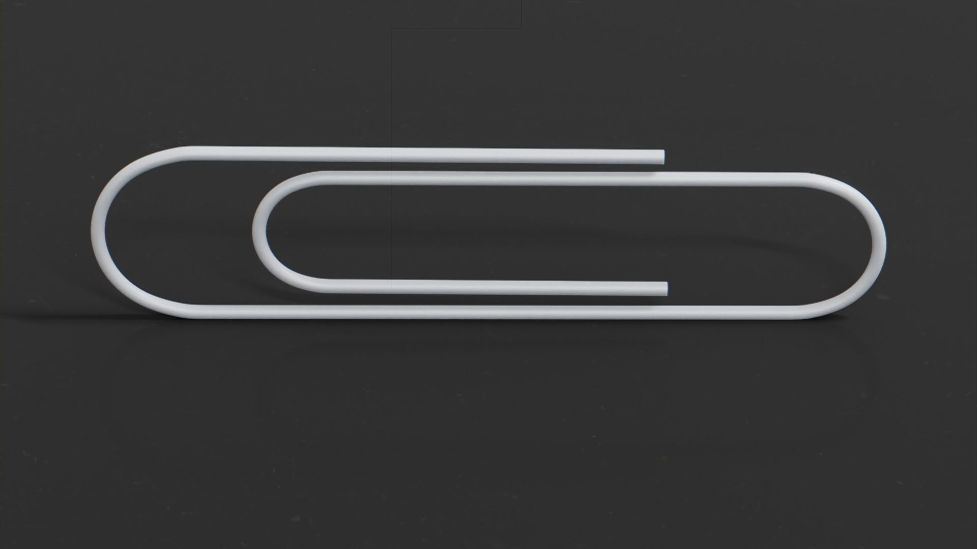 Paper Clip chrome 3D printable model | CGTrader