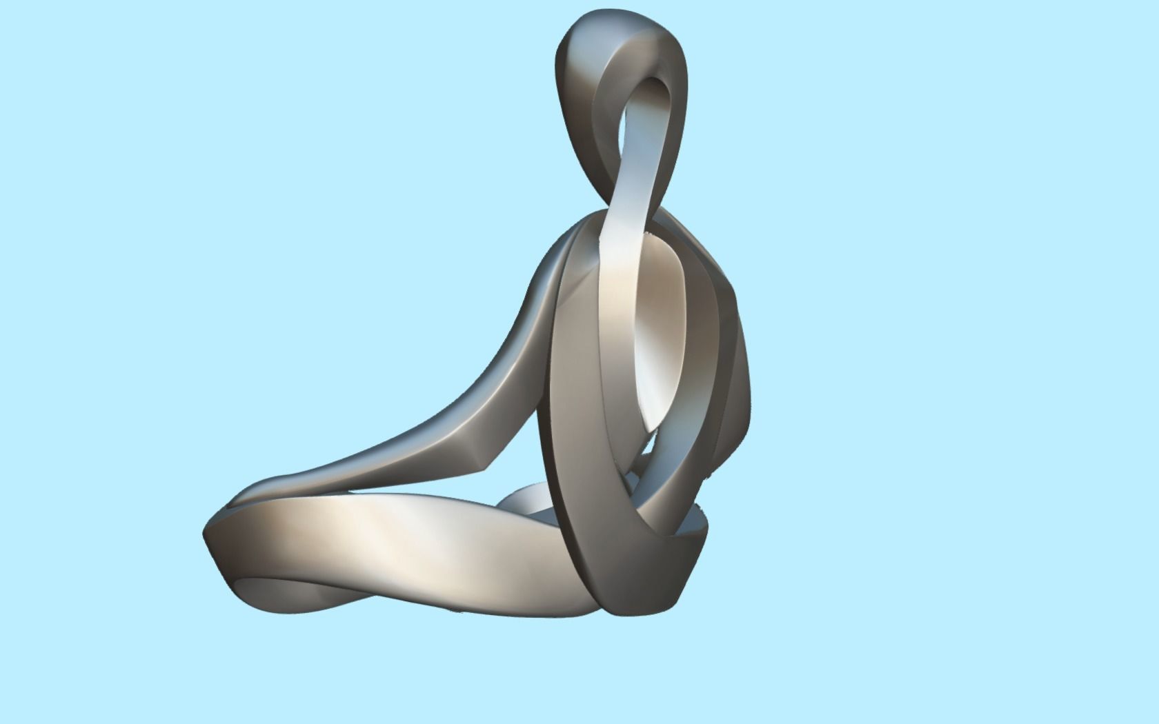 Lotus man 1 3D model 3D printable | CGTrader