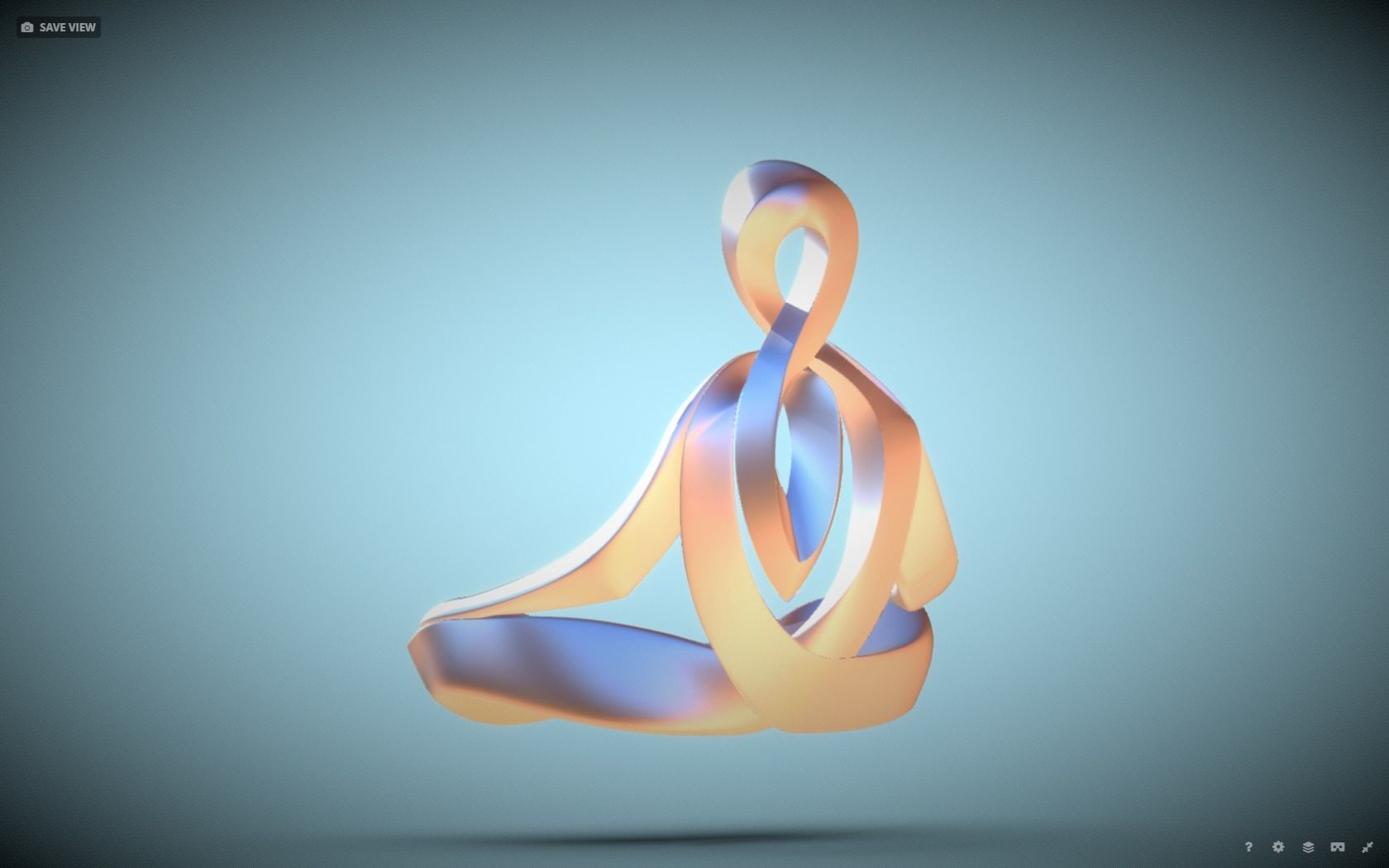 Lotus man 1 3D model 3D printable | CGTrader