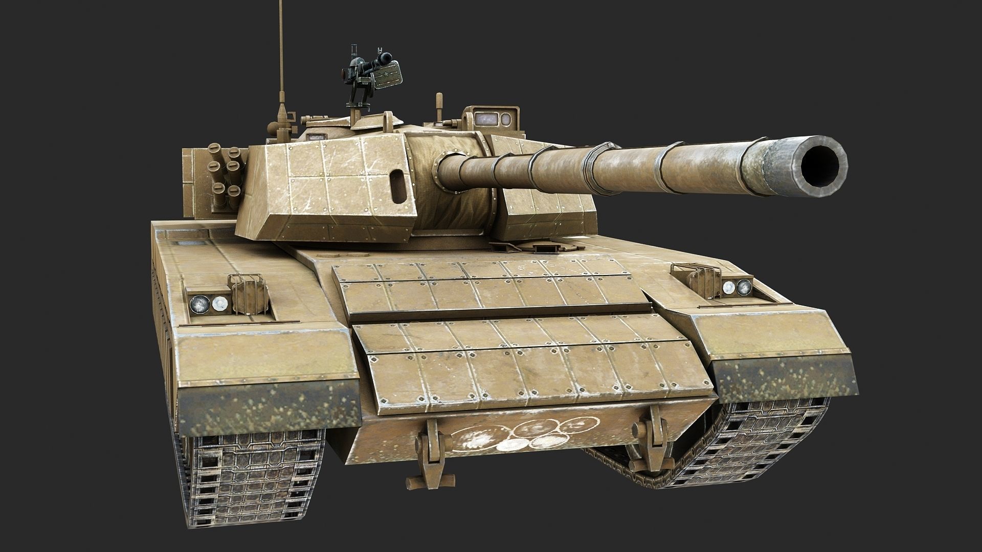 3D model ZTZ59G Type59G VT3 VT-3 Main Battle Tank
